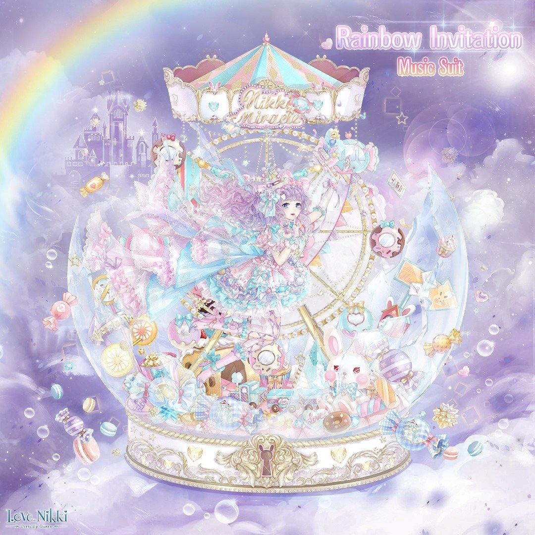 Pastel Carnival Animated Lock Screen - Love Nikki