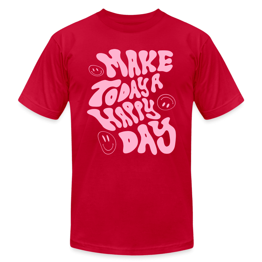 Make Today a Happy Day Smiley Face T-Shirt